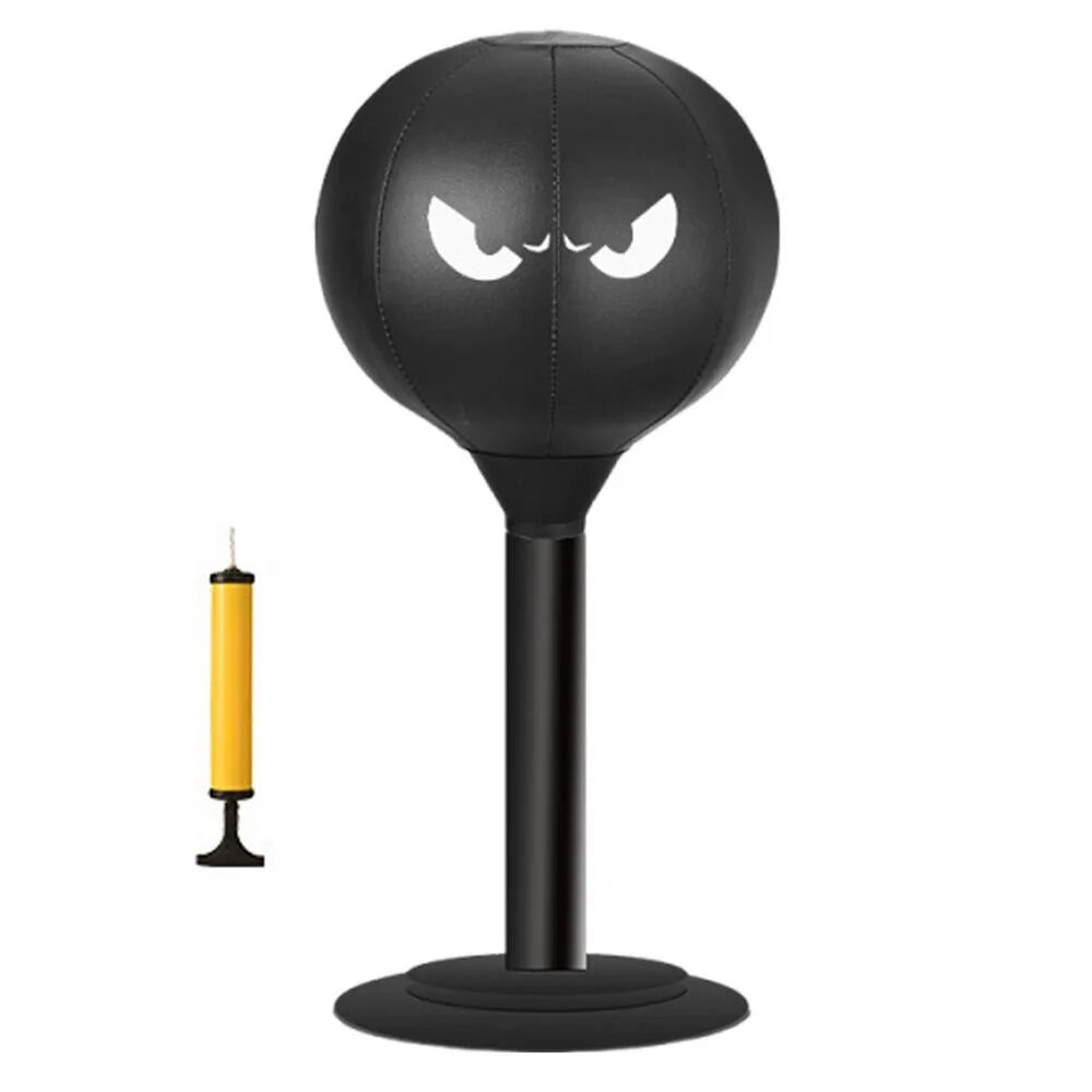 Настольная боксерская груша черная PU Black