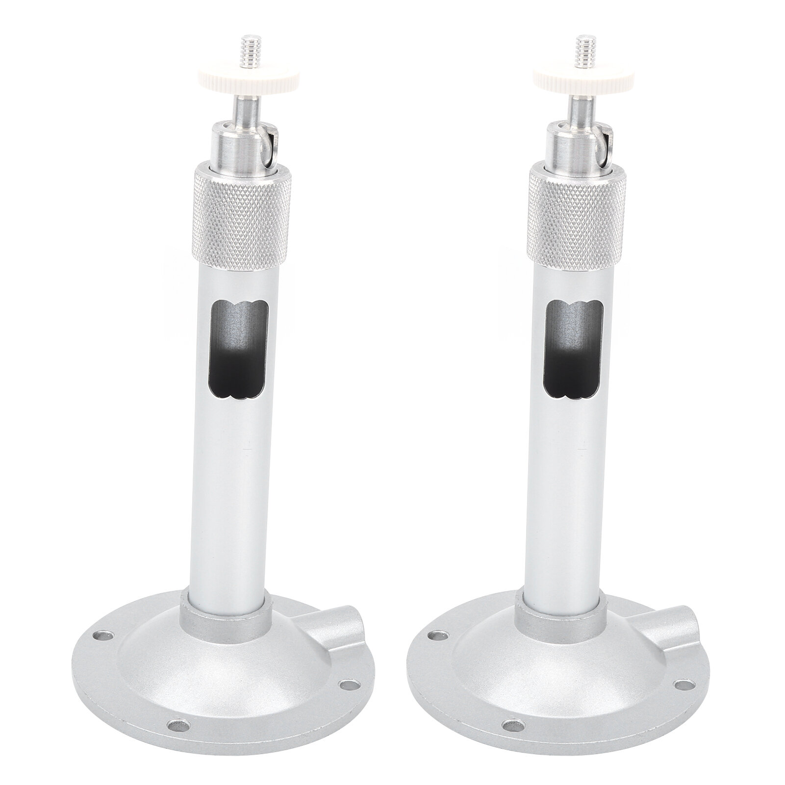 Комплект кронштейнов для камеры видеонаблюдения 2шт, 7,9 дюйма, регулируемый угол 360°, с креплением M6 1/4 дюйма для CCTV