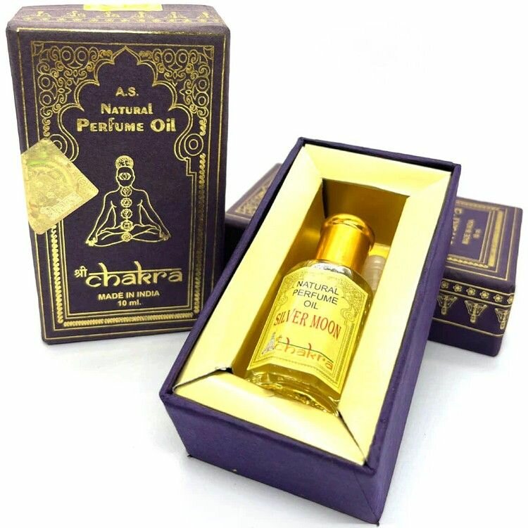 Масло эфирное Серебряная Луна Чакра Парфюм Silver Moon Chakra Perfume, 10 мл.