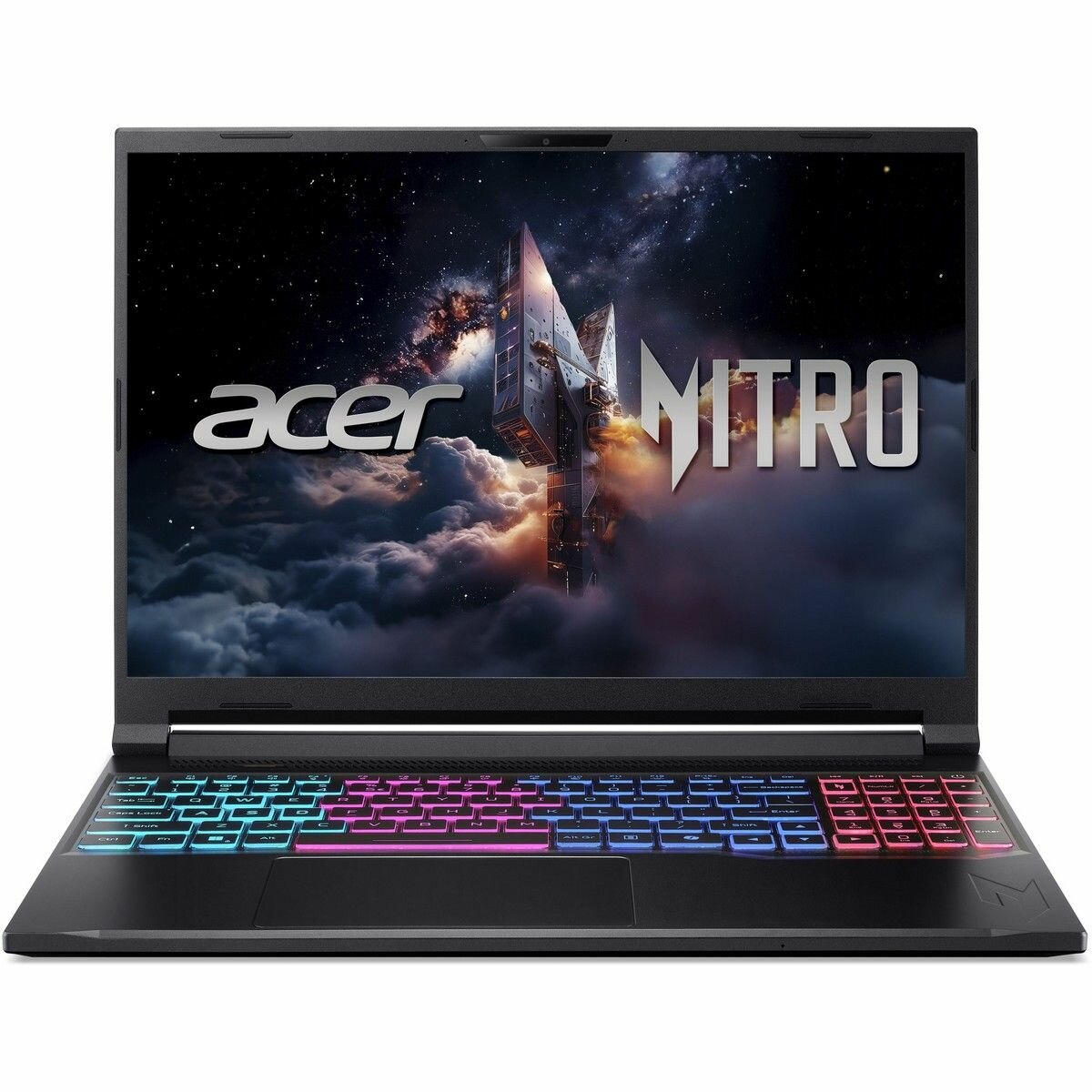 Ноутбук игровой Acer Nitro V 16S ANV16S-71-58YF Intel Core 5 210H, 16ГБ, NVIDIA GeForce RTX 5060 для ноутбуков (8 Гб), 16" 2560x1600 180Гц IPS, noOS (NH. U28CD.001)