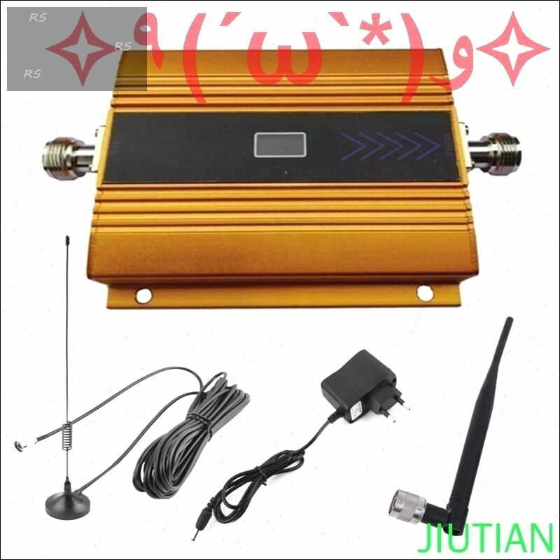 Усилитель сотовой связи. Двухдиапазонный комплект для связи и интернета W-CDMA-2100 МГц (2G, 3G, 4G, LTE)