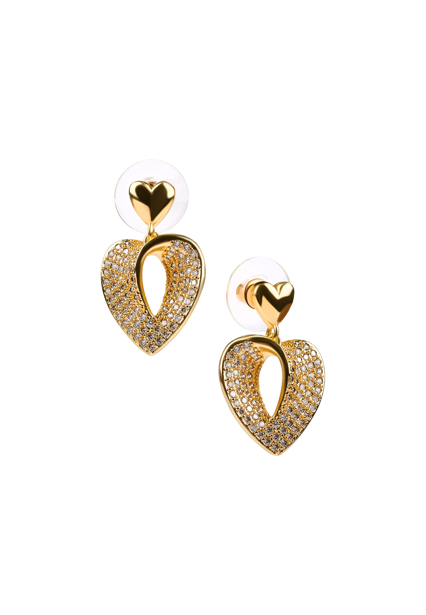 Серьги, циркон