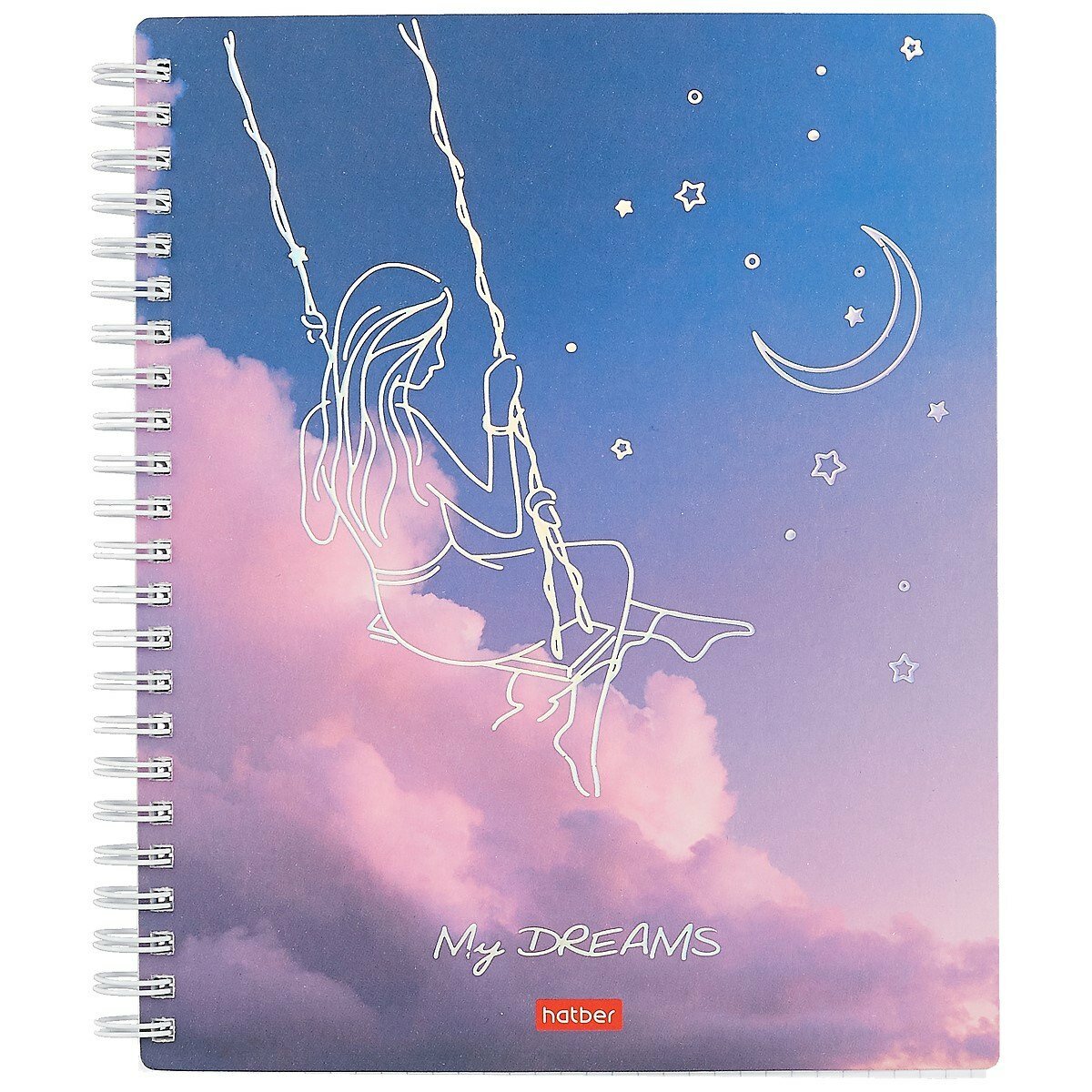 Тетрадь в клетку Hatber, Dreams, 96 листов, в ассортименте