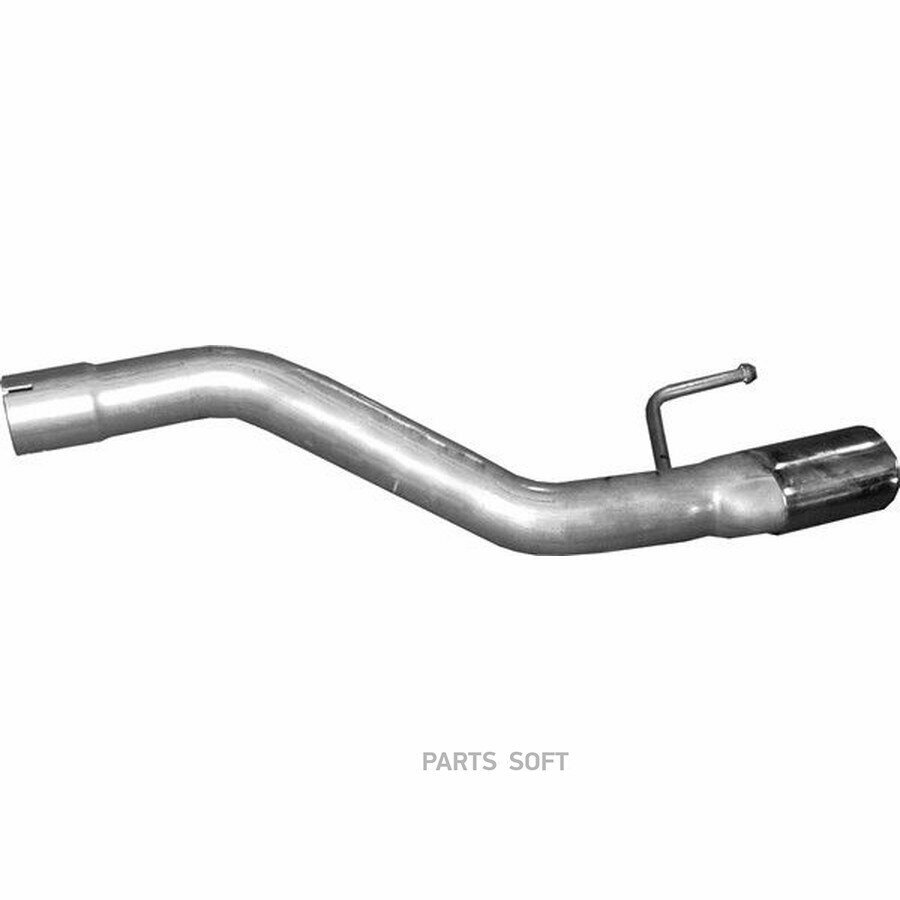 Глушитель задн труба OPEL: ASTRA J 1.4I TURBO от официального дистрибьютора, POLMOSTROW, артикул 1796