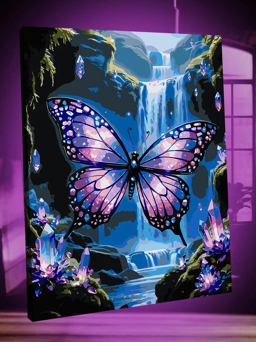 Картина по номерам Бабочка