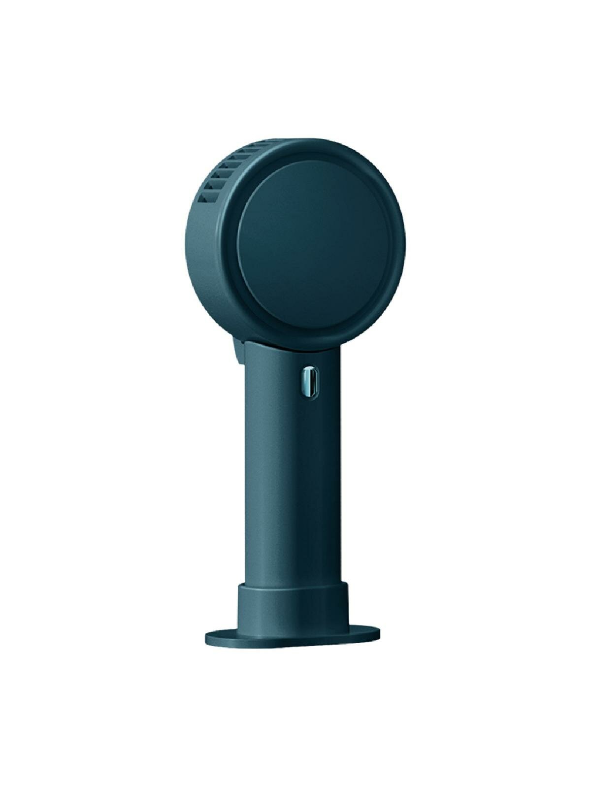 Home Mini Fans Bladeless Hand-held Summer Desktop Fan Charging Portable USB Cute Small Fan 3 Gears with LED Light