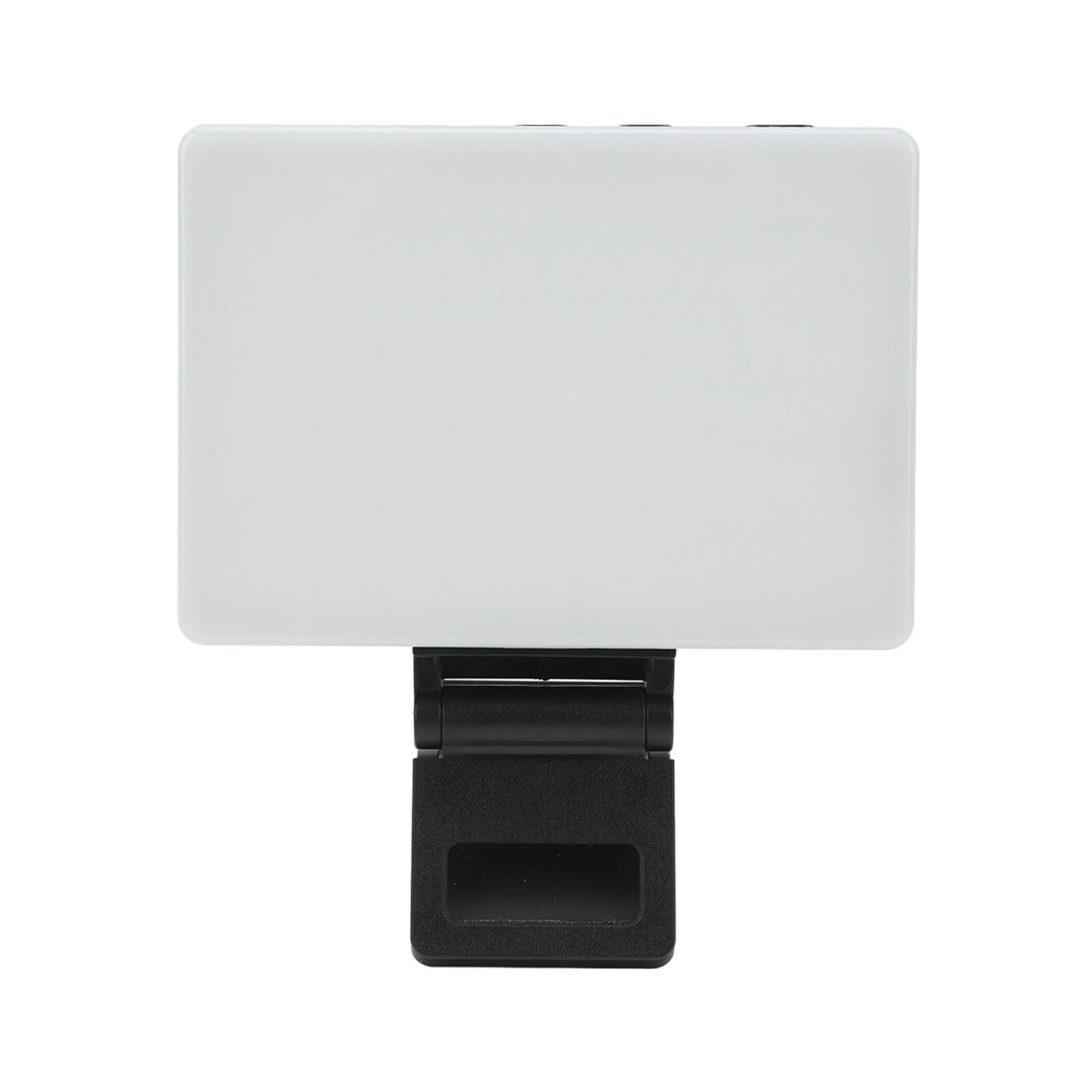 Портативный квадратный LED-осветитель для смартфона с зажимом — уличная мягкая подсветка для фото и видео