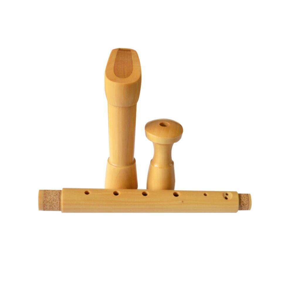 Тройная бамбуковая флейта британский барочный альт-бамбук Дизи 8 отверстий китайская флейта полный деревянный духовой музыкальный инструмент