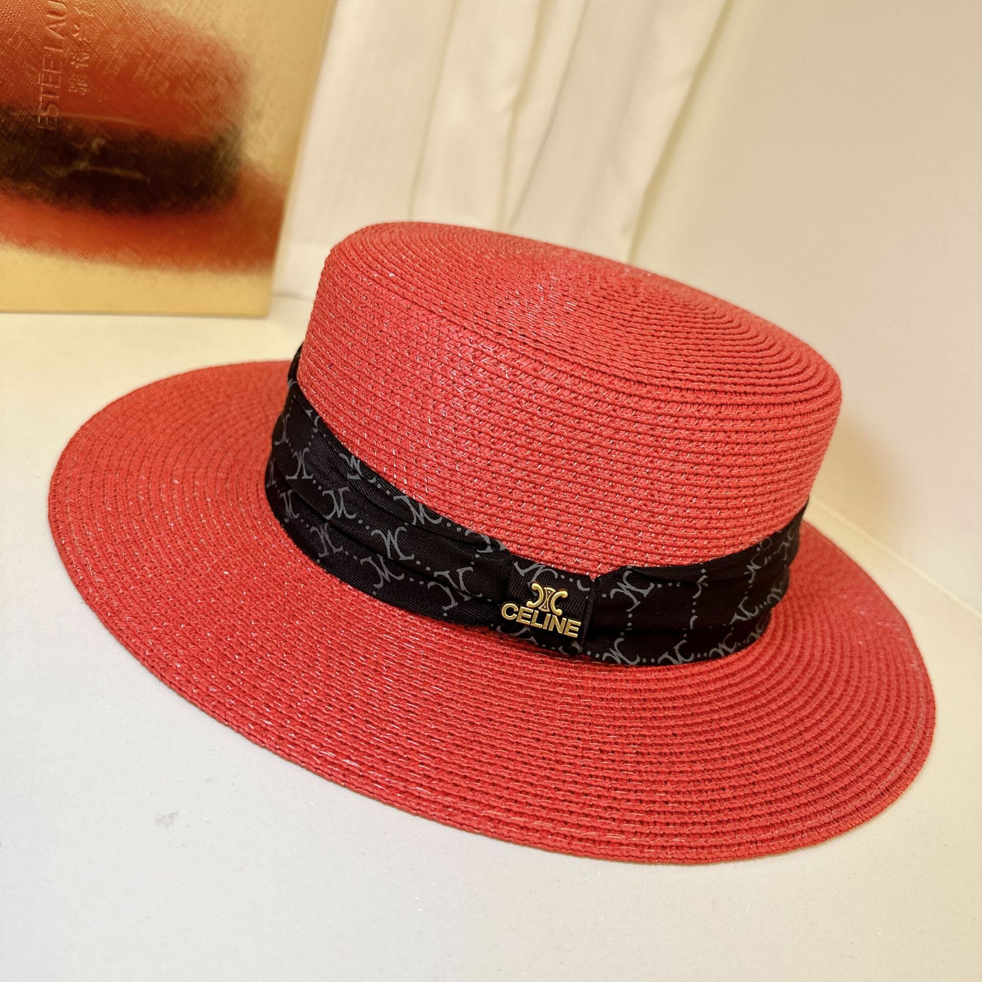 Соломенная шляпа с плоским верхом, завязанная лентой, для взрослых, женская шляпа, шляпа рыбака, цилиндр, шляпа от солнца, защитная шляпа от солнца, летнее пляжное путешествие