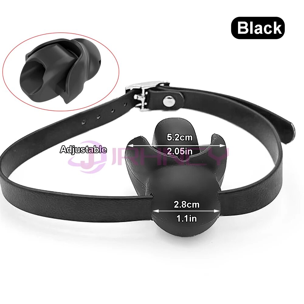 БДСМ Кляп для рта Игры для взрослых Секс-игрушки Латексный кляп с открытым ртом Мяч Бондаж Секс-товары Секс-игрушки для пар 18+