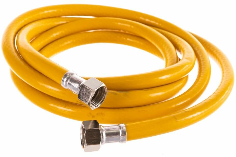 Шланг газовый Подводка ПВХ для газа 3/4" гайка гайка 3 метра