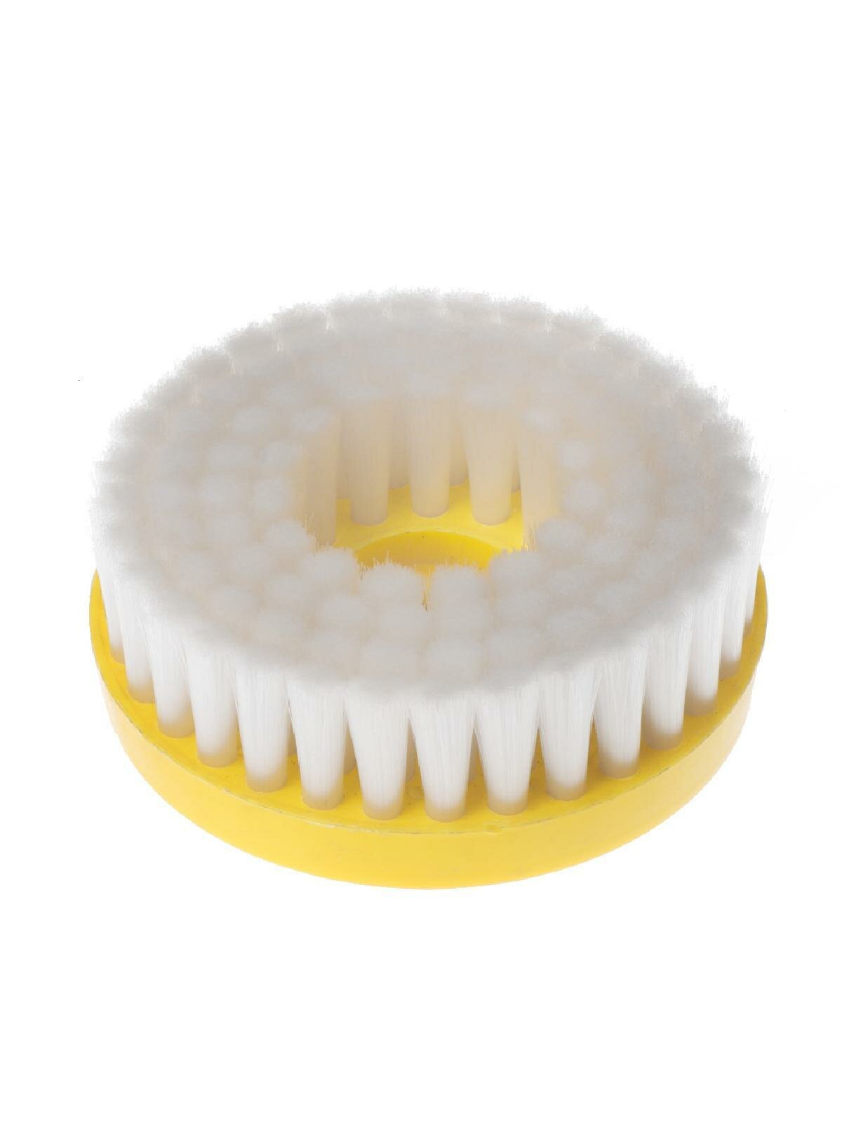 Диаметр 150 мм Черная дрель Power Scrub Чистящая щетка для кожи Пластика деревянной мебели