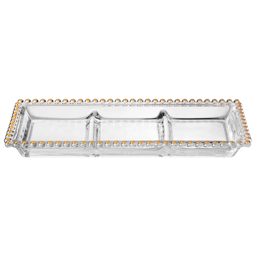 Блюдо сервировочное golden charm, 3 секции, 30*13 см KSG-345-505