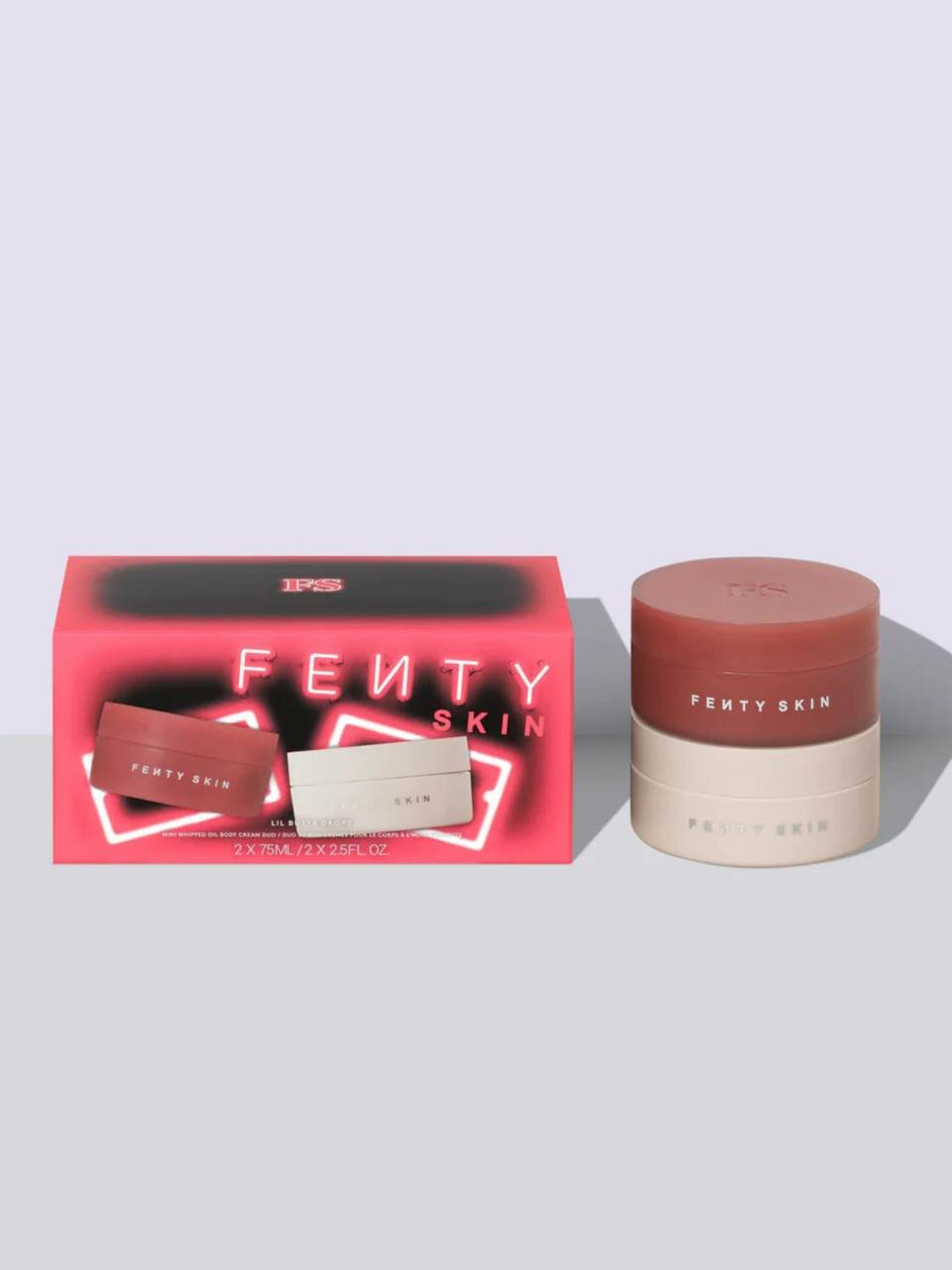 Набор баттеров для тела от Fenty Beauty Lil Butta Dropz Mini Whipped Oil Body Cream Duo