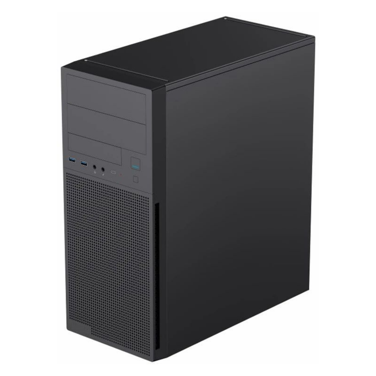 Корпус для компьютера InWin DA816BK (6193556) PMP-500ATX U3.0*2+A(HD) Powerman Mid-ATX черный