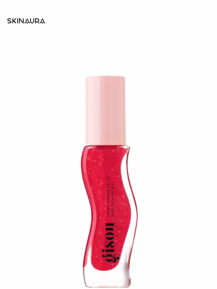 Gisou мини Медовое масло для губ Honey Infused Lip Oil-Cherry on the Cake 8ml