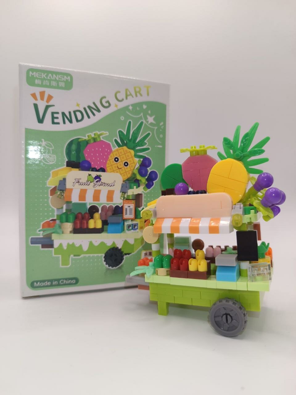Игроленд Мини конструктор "Кафешка на колесах", Фруктовница, 302 детали
