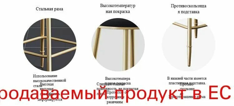 Барный стол, 40х40х75 см — фото 1