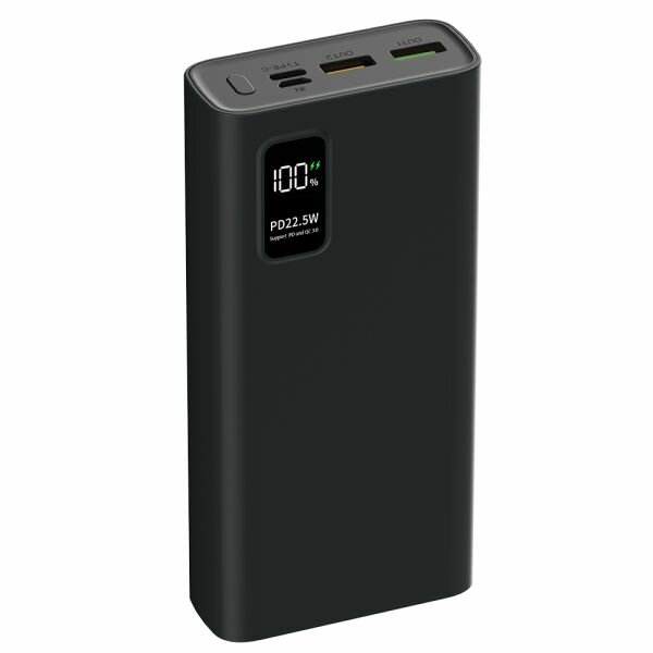 Внешний аккумулятор PERO PB06 20000mAh Black (Черный)