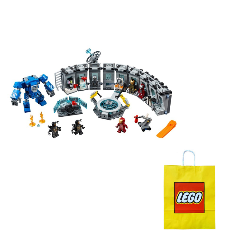 Конструктор LEGO Marvel Super Heroes Avengers: Armor Hall of Iron Man, 300 деталей, 76125