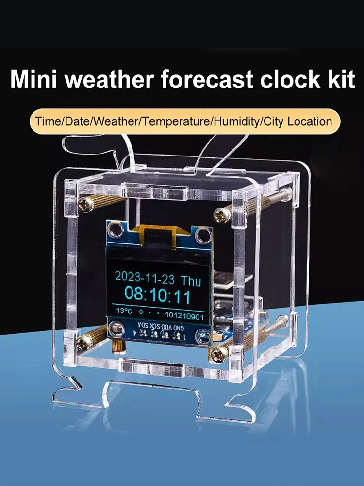 APWIKOGER ESP8266 электронные часы