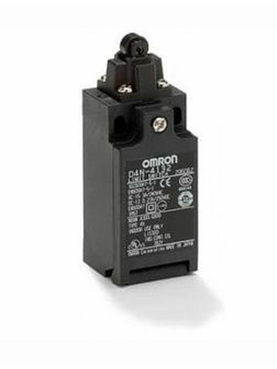 Концевой выключатель безопасности, Приподнятый шток с роликом, 1NC/1NO