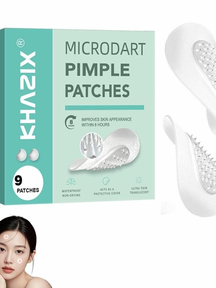 9шт Патчи с микроиглами от акне