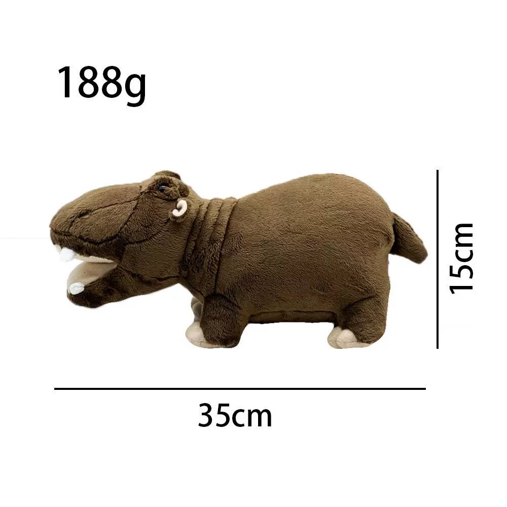 Тайский экскаватор, короткий бегемот, прыгающая свинья, плюшевая кукла, кулон Gegen deng, кукла бегемот, брелок для