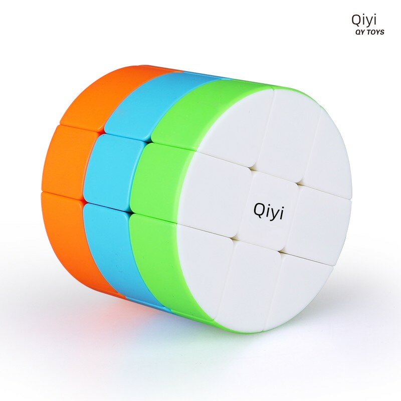 Название товара "Qiyi Magic Cube", 3х3, сплошной цвет, цилиндрический, пластик