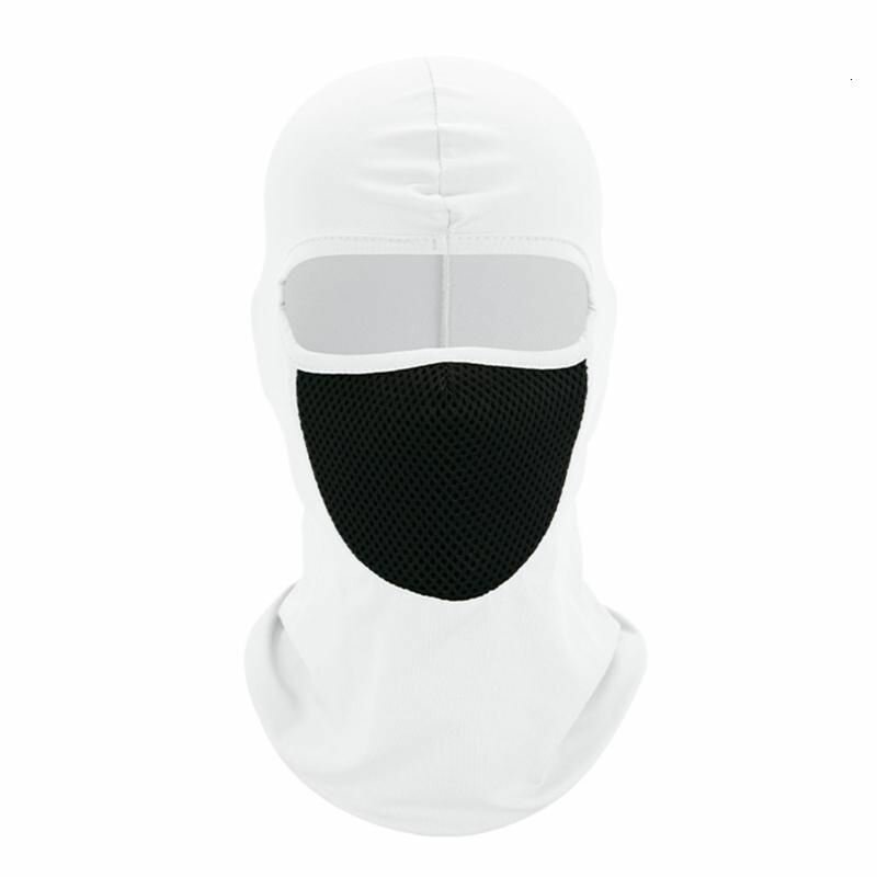 Велосипедная балаклава, Белый