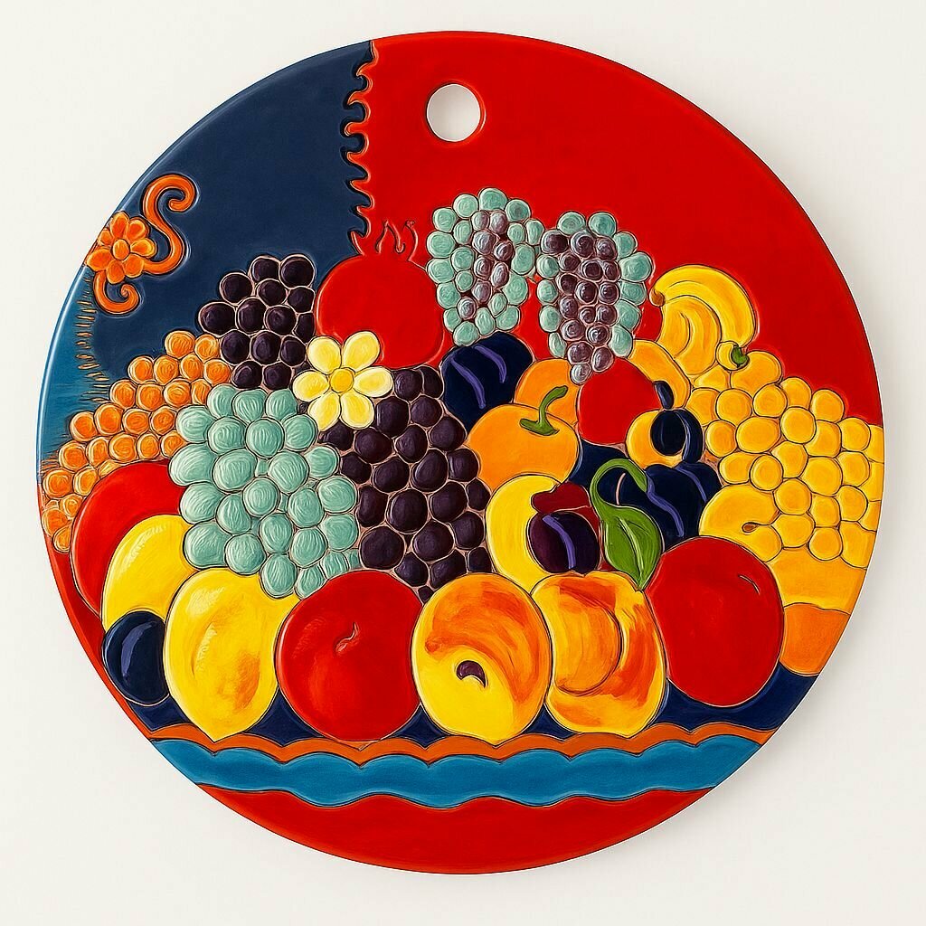 ManeTiles Сырная доска, 30х30 см, Керамика