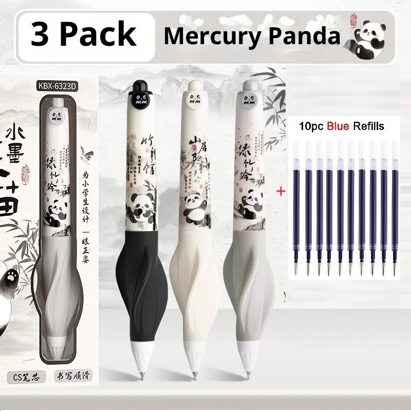 Мини-набор ручек Tornado с мягкой ручкой для осанки, быстросохнущие гладкие чернила, милые гелевые ручки, подарки для ведения журнала, декомпрессия, креативные принадлежности