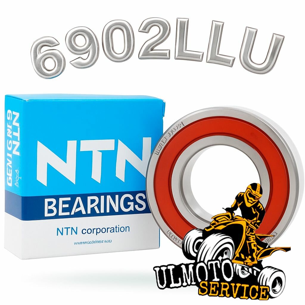 Подшипник NTN 6902LLU 28x15x7 радиальный бессепараторный