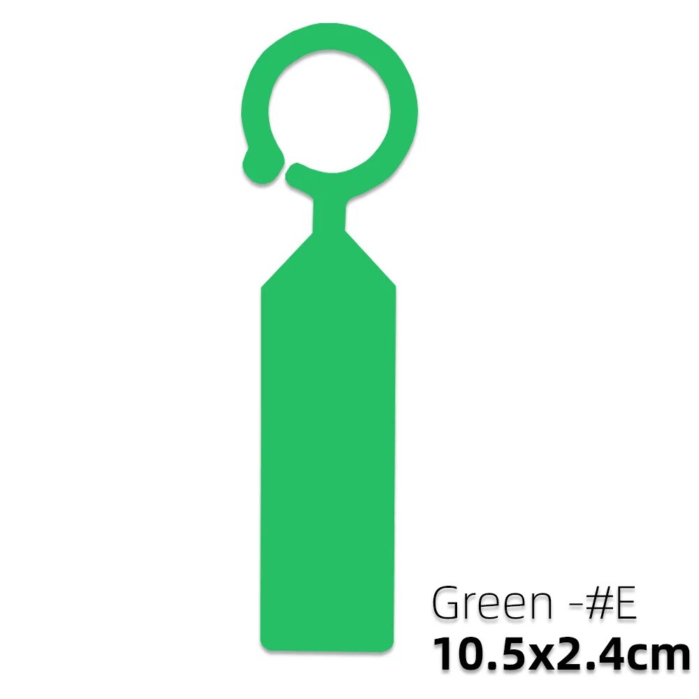 Маркеры для растений из ПВХ 50-100 шт 50 PCS, Зеленый, E