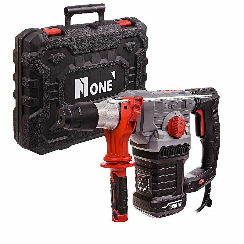 Перфоратор NUMBER ONE SDS- Plus EH1950/32-2 (1950Вт,4реж,6Дж, бетон 32мм, вертикальный) 5кг кейс