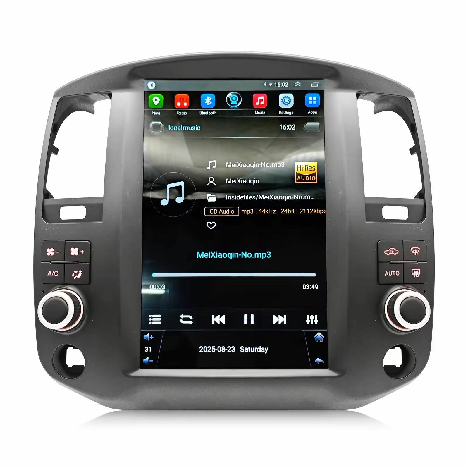 Штатная Магнитола JMG для Nissan Pathfinder Navara 2008-2012 , с камерой заднего вида. IPS экран 12.1 дюймов, Wifi 2din с сенсорным экраном, usb и блютузом