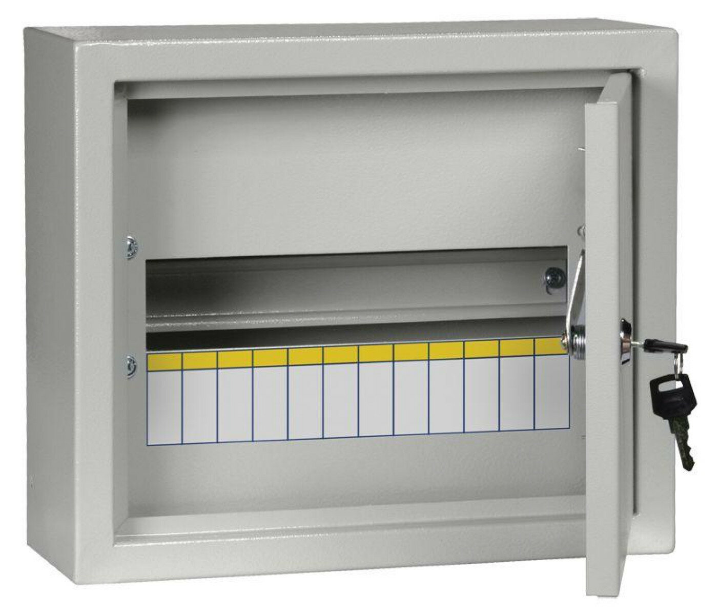 Корпуса щитов и шкафов IEK Корпус металлический ЩРн-12 (265х310х120мм) IP31 TITAN 3