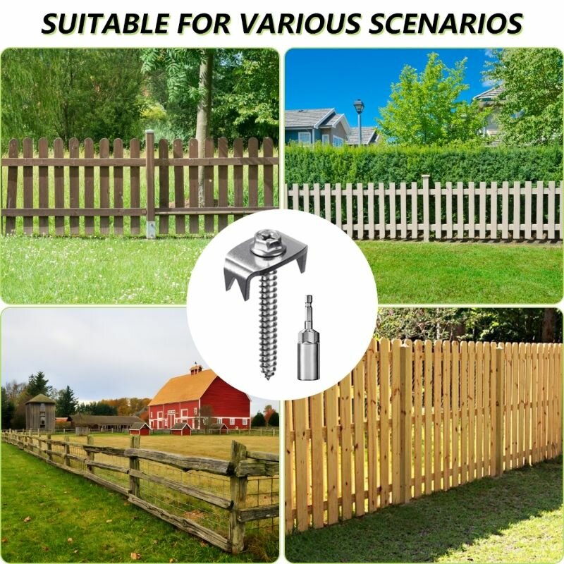 50, многоразовые металлические гвозди для забора