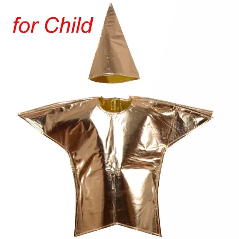 Детский/взрослый костюм с золотыми звездами XL, for Child