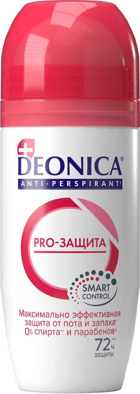 Антиперспирант роликовый женский DEONICA Pro-защита, 50мл
