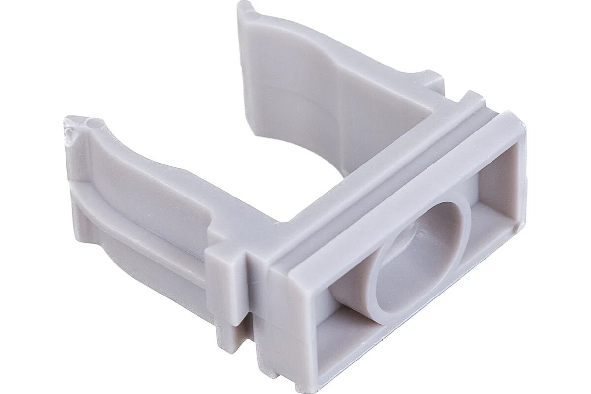 Держатель 20 мм. Крепеж-клипса для труб 20мм уп.100шт (Промрукав) PR.02720