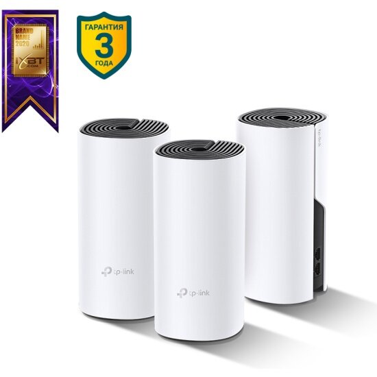 Домашняя Mesh Wi-Fi система Tp-link Deco M4 (3-pack)