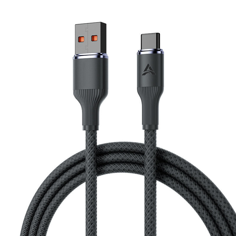 Длинный 3 м плетеный 120W супер быстрая зарядка Typec кабель для передачи данных 6A подходит для Huawei Honor