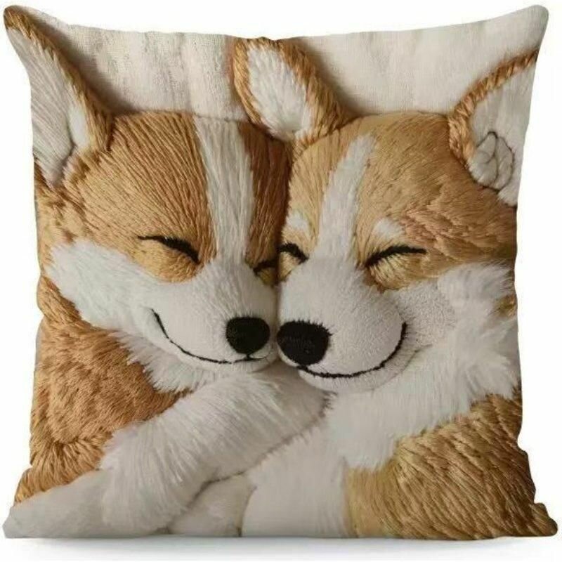 Наволочка декоративная 45x45 см, 1 шт.