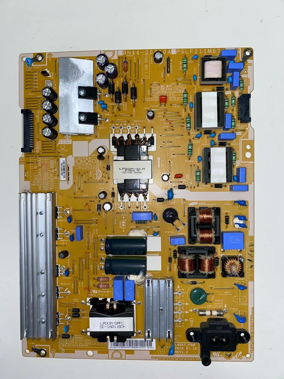 Блок питания PSU: BN44-00810A PSLF211M07A L40S7_FSM для телевизора SAMSUNG UE40JU7000U