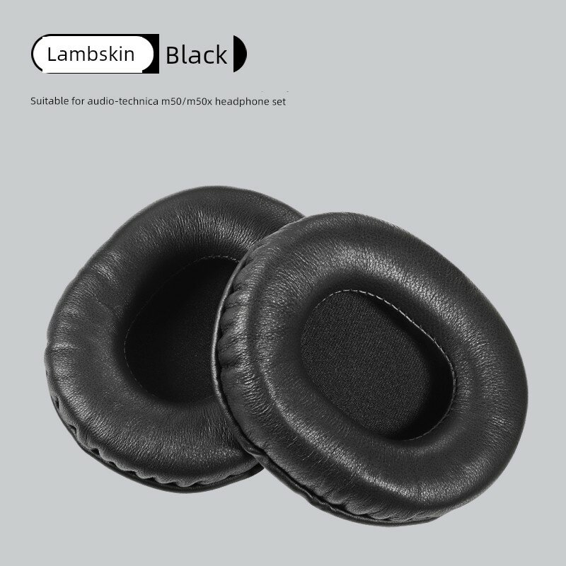 Подходит для чехлов для наушников Audio-Technica M50X, защитного чехла для оголовья M50, амбушюр M50X, кожаных амбушюр,