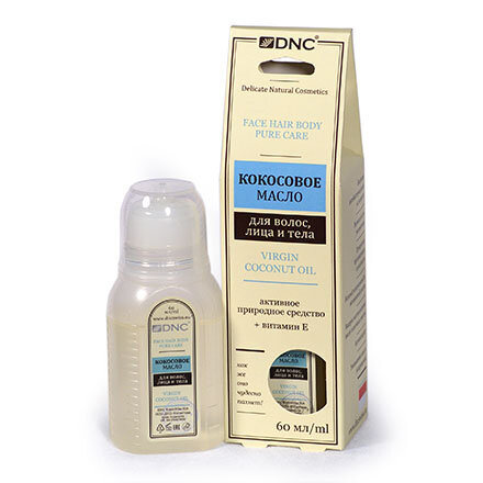 DNC, Кокосовое масло для волос, лица и тела, 60 мл