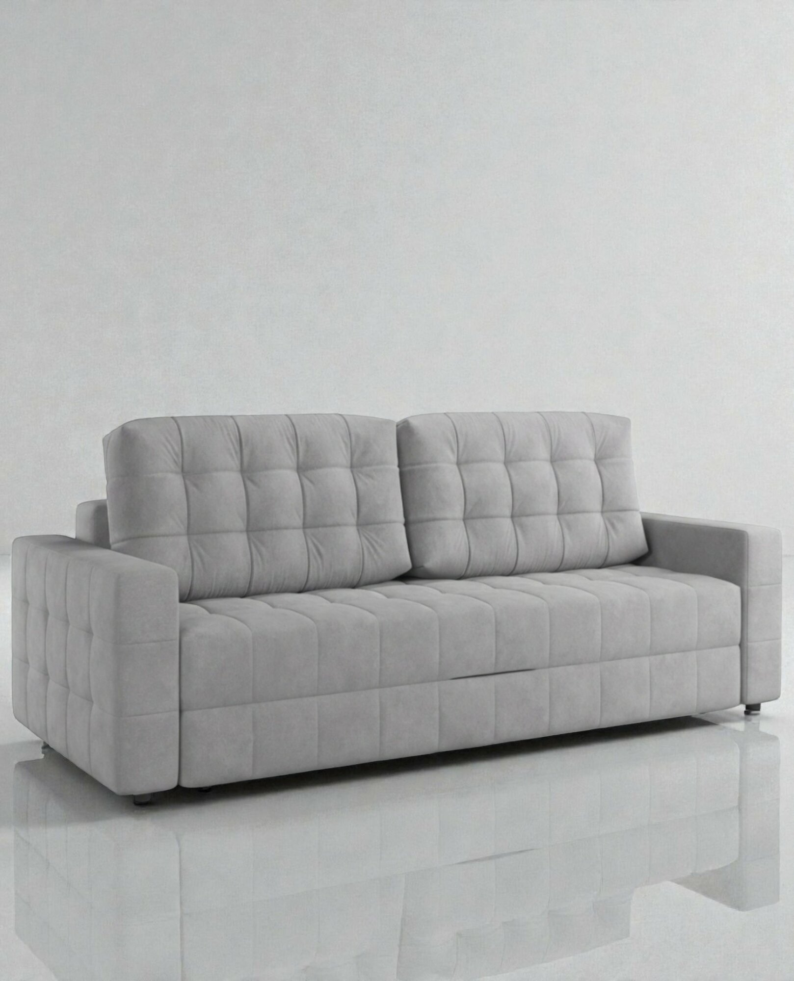 Диван-кровать для ежедневного сна Ванкувер, металический каркас, ортопедический