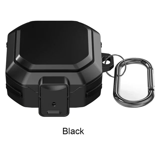 Защитный чехол с переключателем и пряжкой для Samsung Galaxy Buds Pro Buds2 Buds Live buzz pro, мягкий чехол для Samsung Buds FE 2 Pro