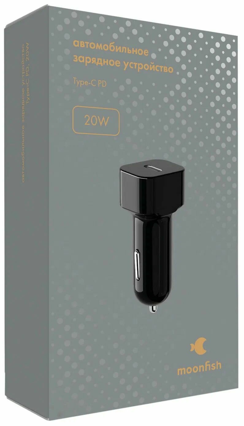 Автомобильная зарядка Moonfish MF-CCH-003 PD20W 3А